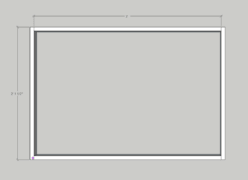 Vintage framed map / $100 Room Challenge / Week 3 - NeliDesign