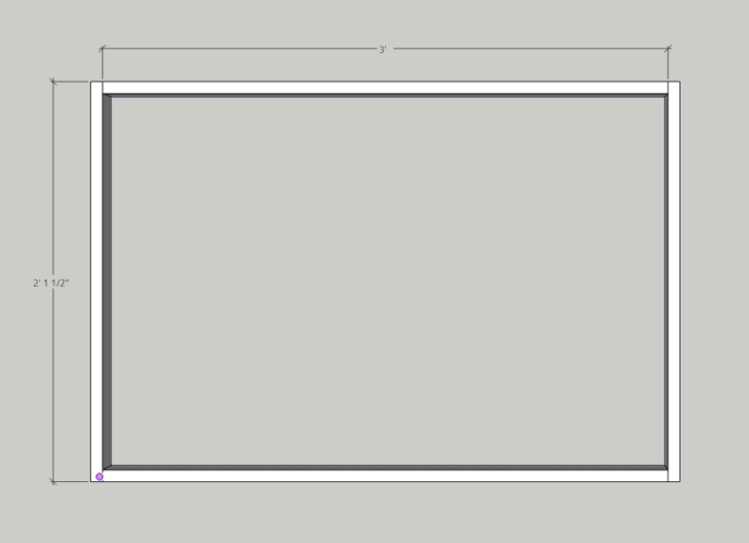 Vintage framed map / $100 Room Challenge / Week 3 - NeliDesign