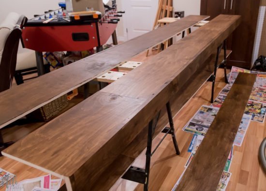 How to make very long floating shelves - NeliDesign