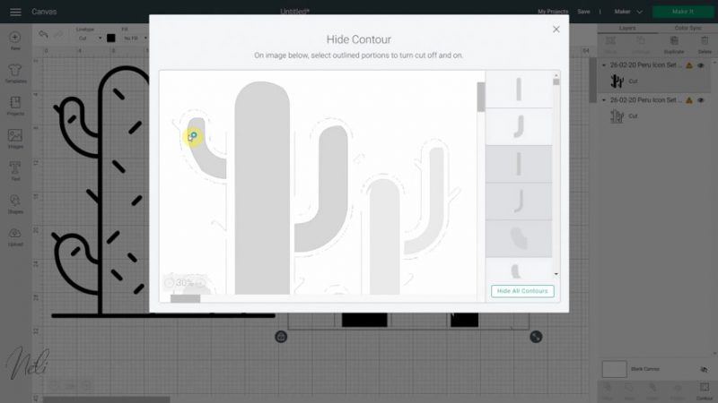 How to convert an image to a multi-layer cut file using only Design ...