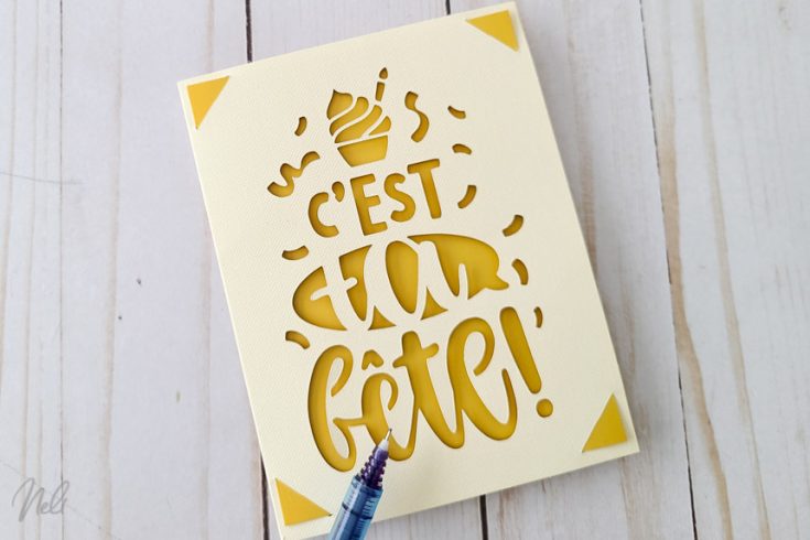 New Cricut Joy Cutaway cards - NeliDesign