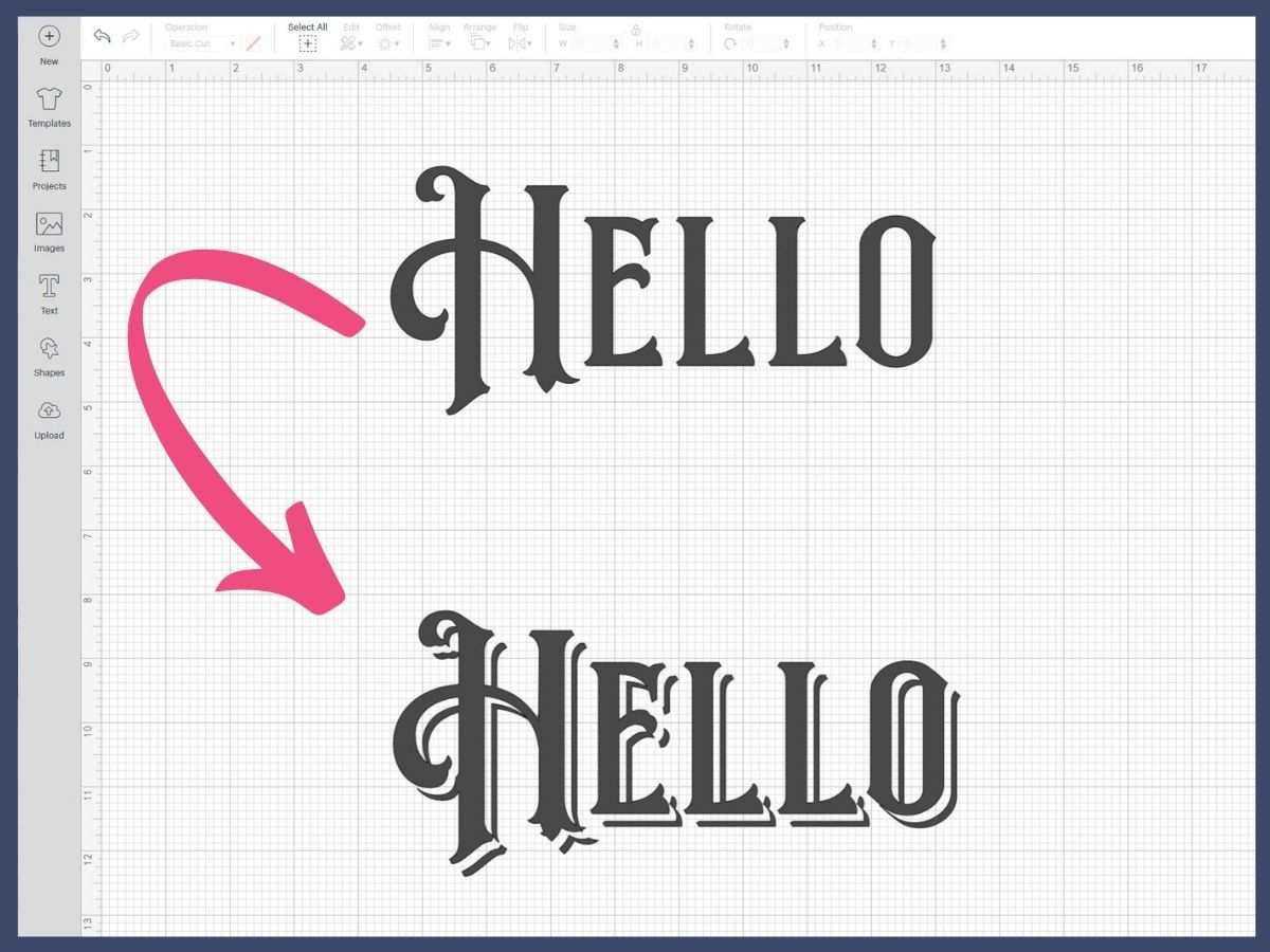 How To Add Shadow To Text In Cricut Design Space NeliDesign