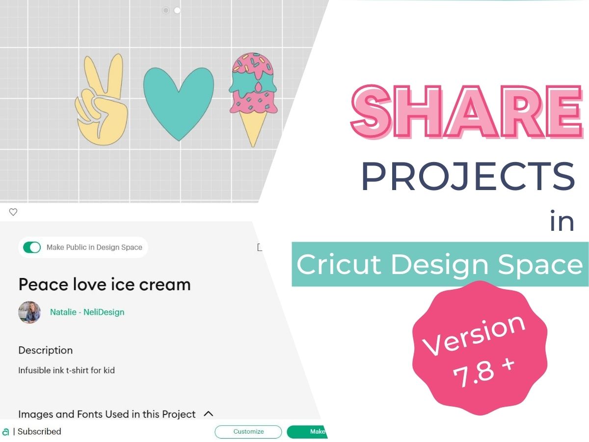 How To Share A Project In Cricut Design Space NeliDesign