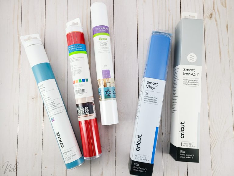 The different types of vinyl for your Cricut - Beginner's guide ...