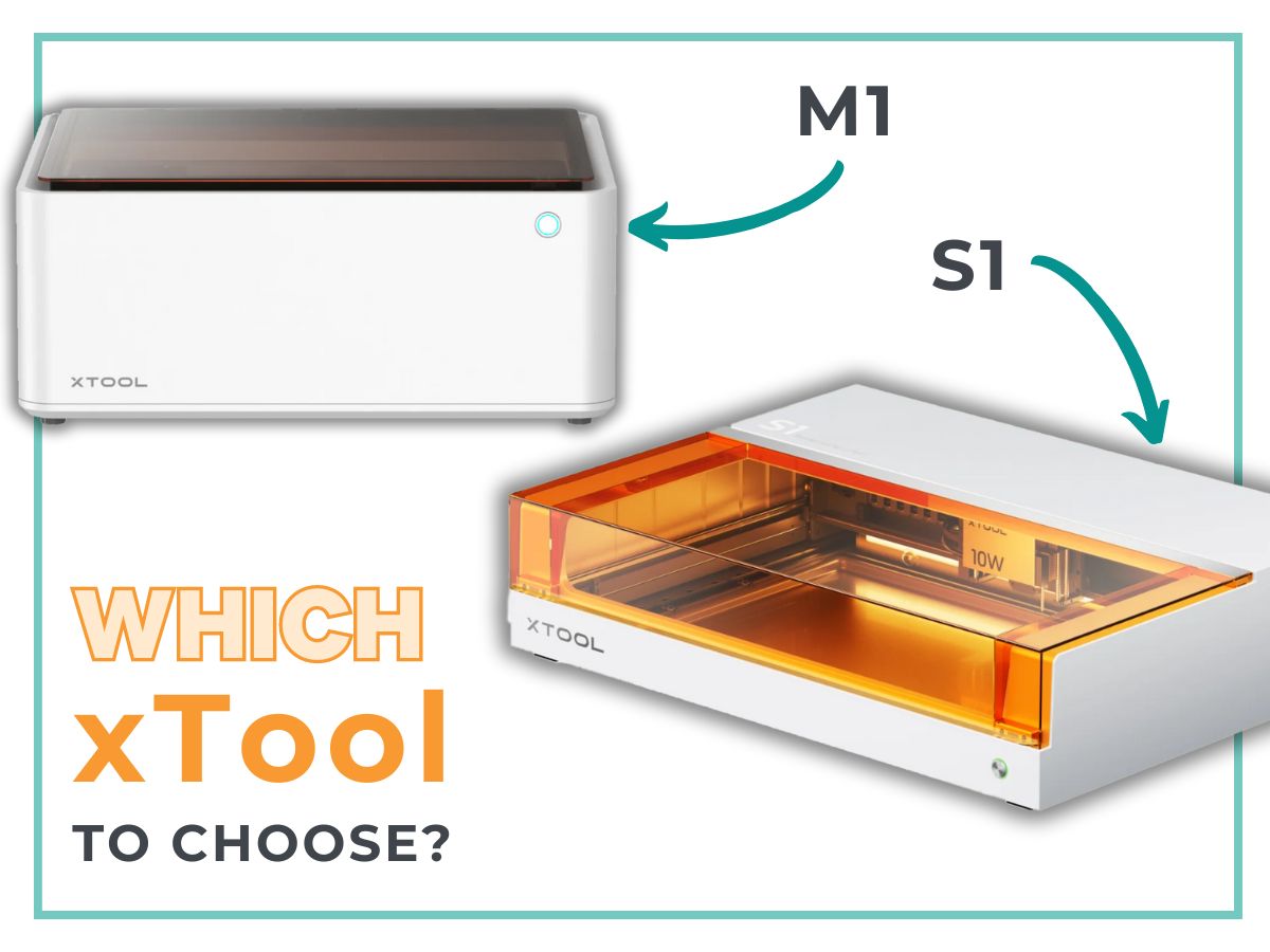 Difference between xTool M1 and xTool S1 laser cutters - NeliDesign