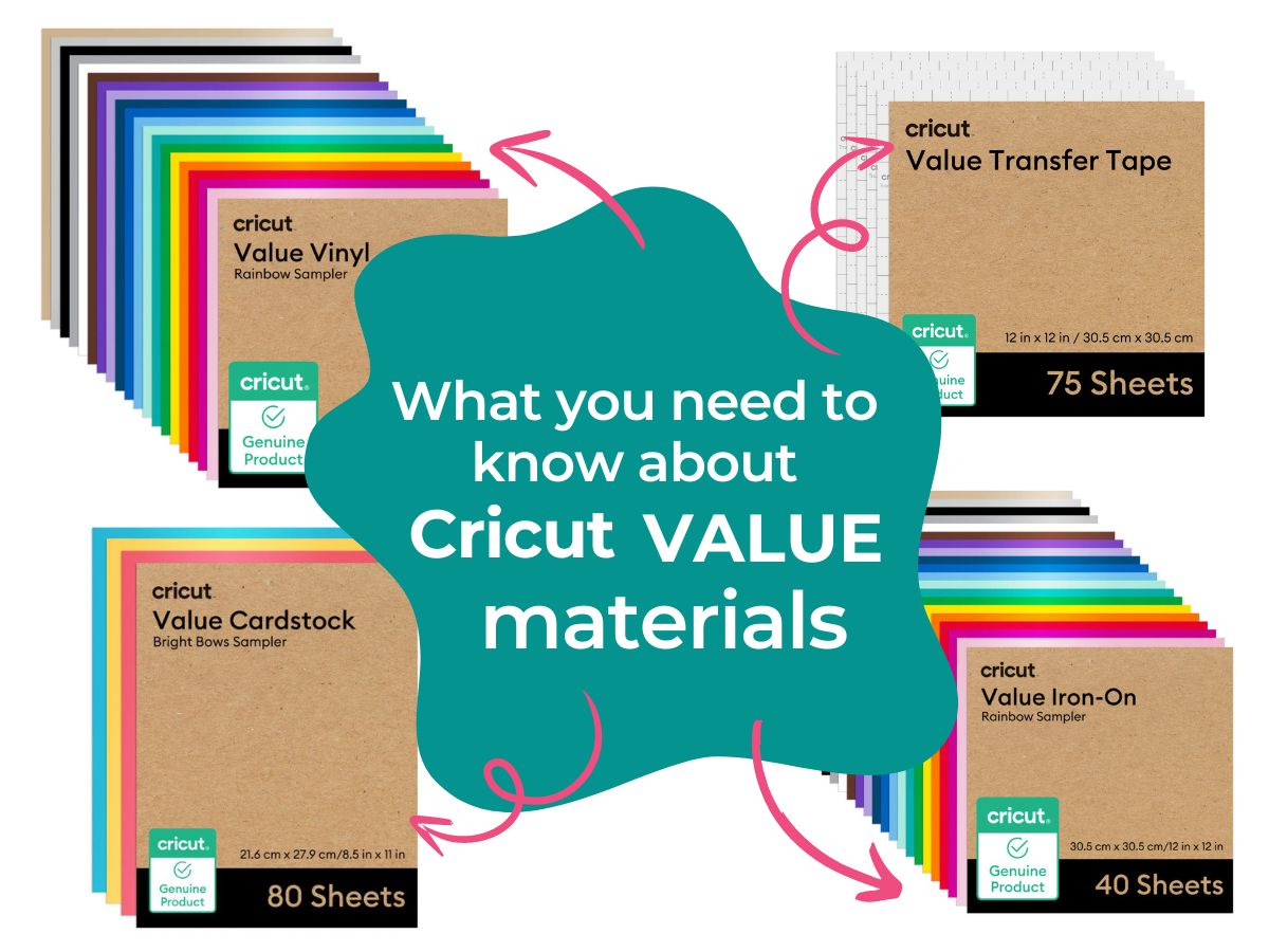 Cricut's Value materials - NeliDesign